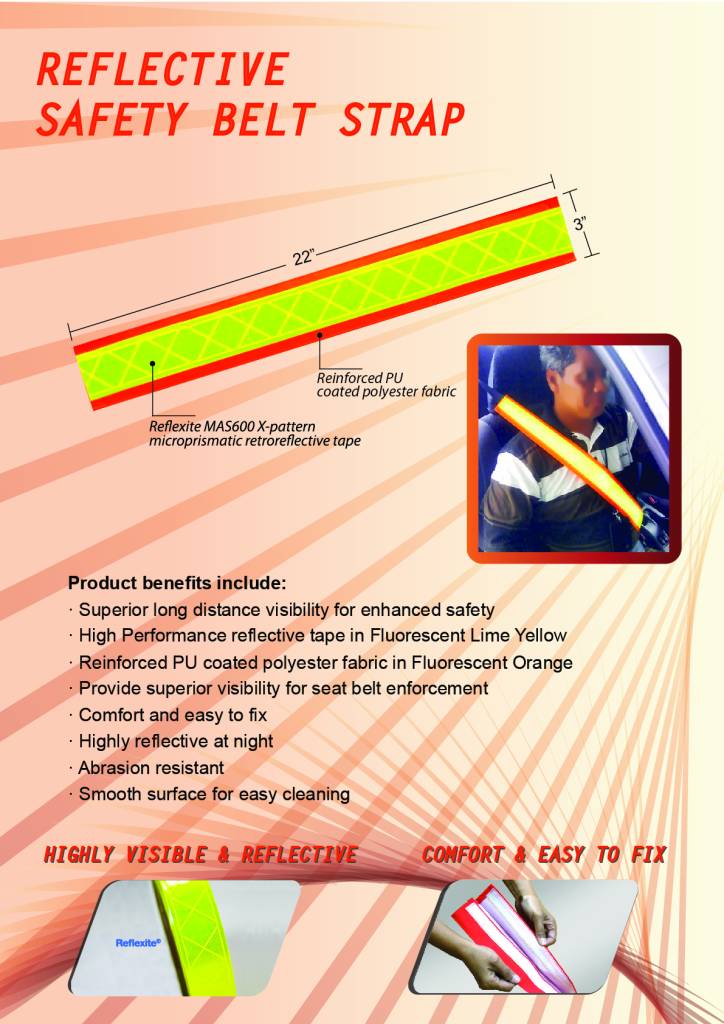 Reflective Safety Belt Cover – Sinar Selamat Sdn Bhd